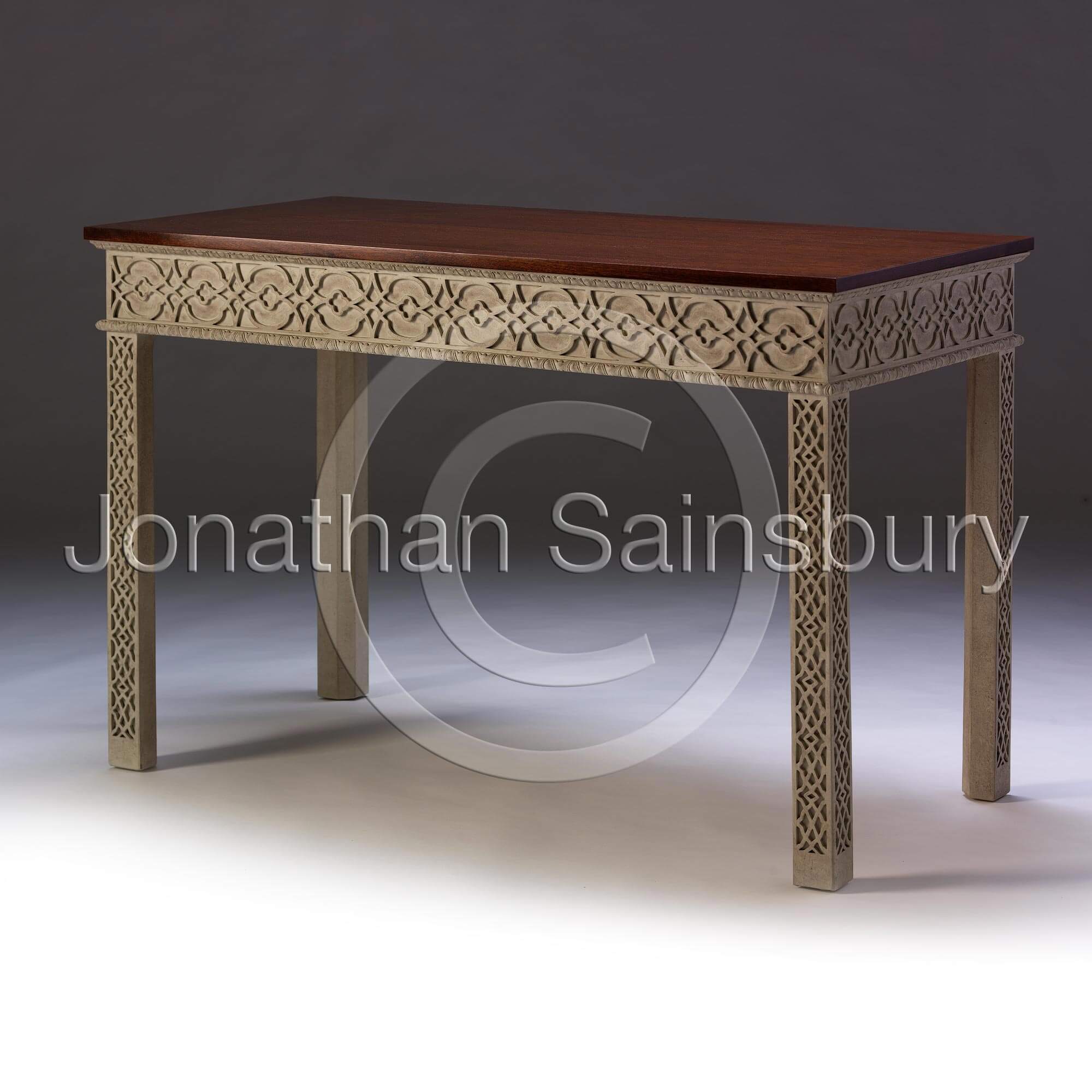 Chippendale Fret Side Table | Jonathan Sainsbury