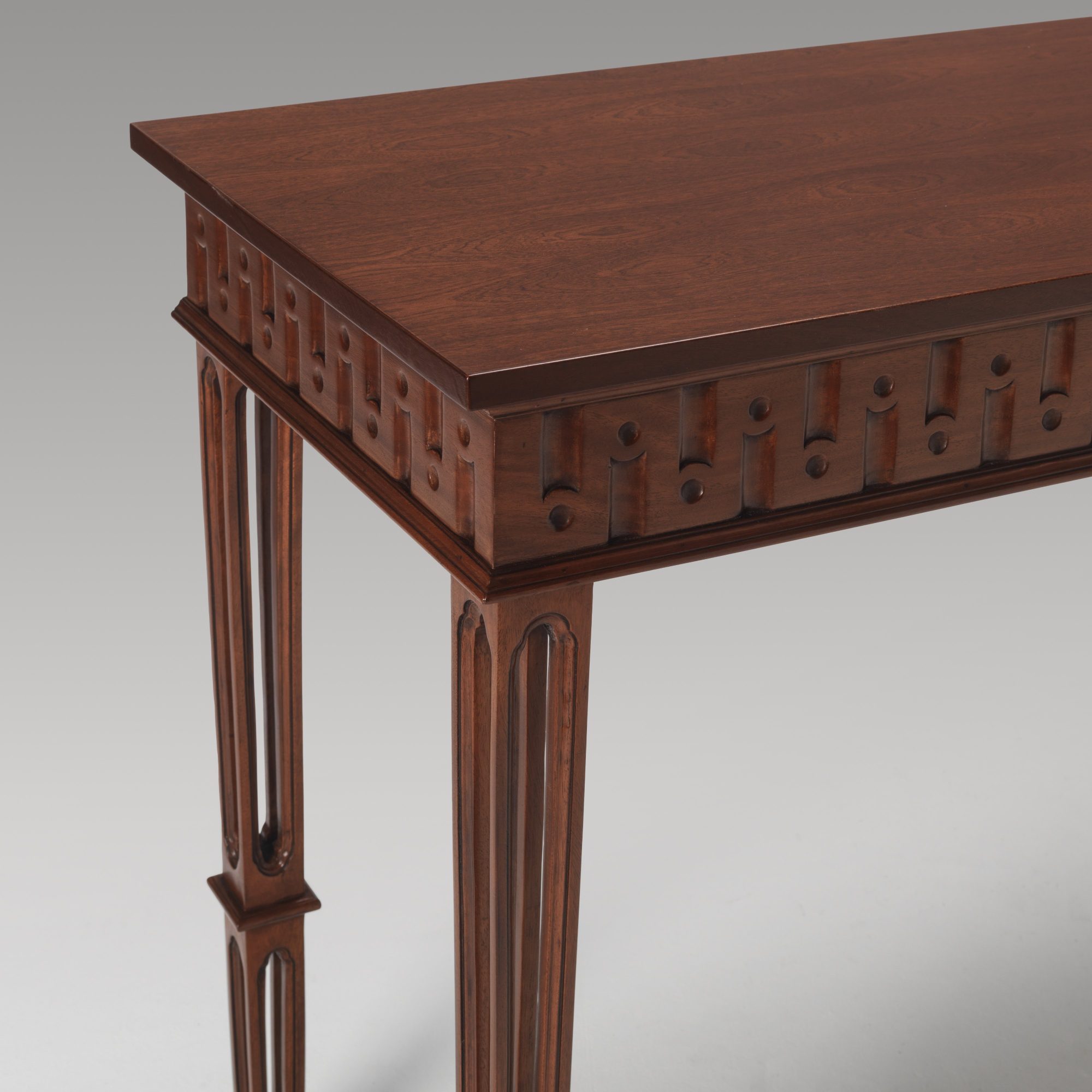 Chippendale Pierced Leg Console – Jonathan Sainsbury